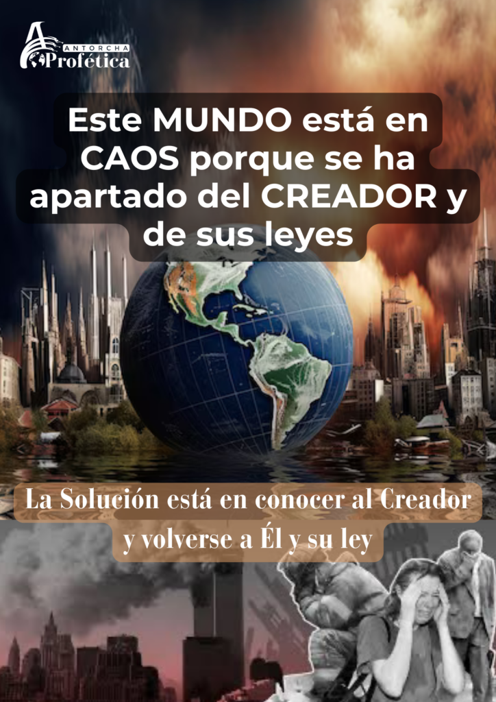 LA SOLUCIÓN AL CAOS DE LA SOCIEDAD: Volver al propósito del Creador ...